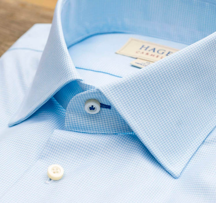 Hagen Mini Houndstooth | Light Blue – Franco's Fine Clothier